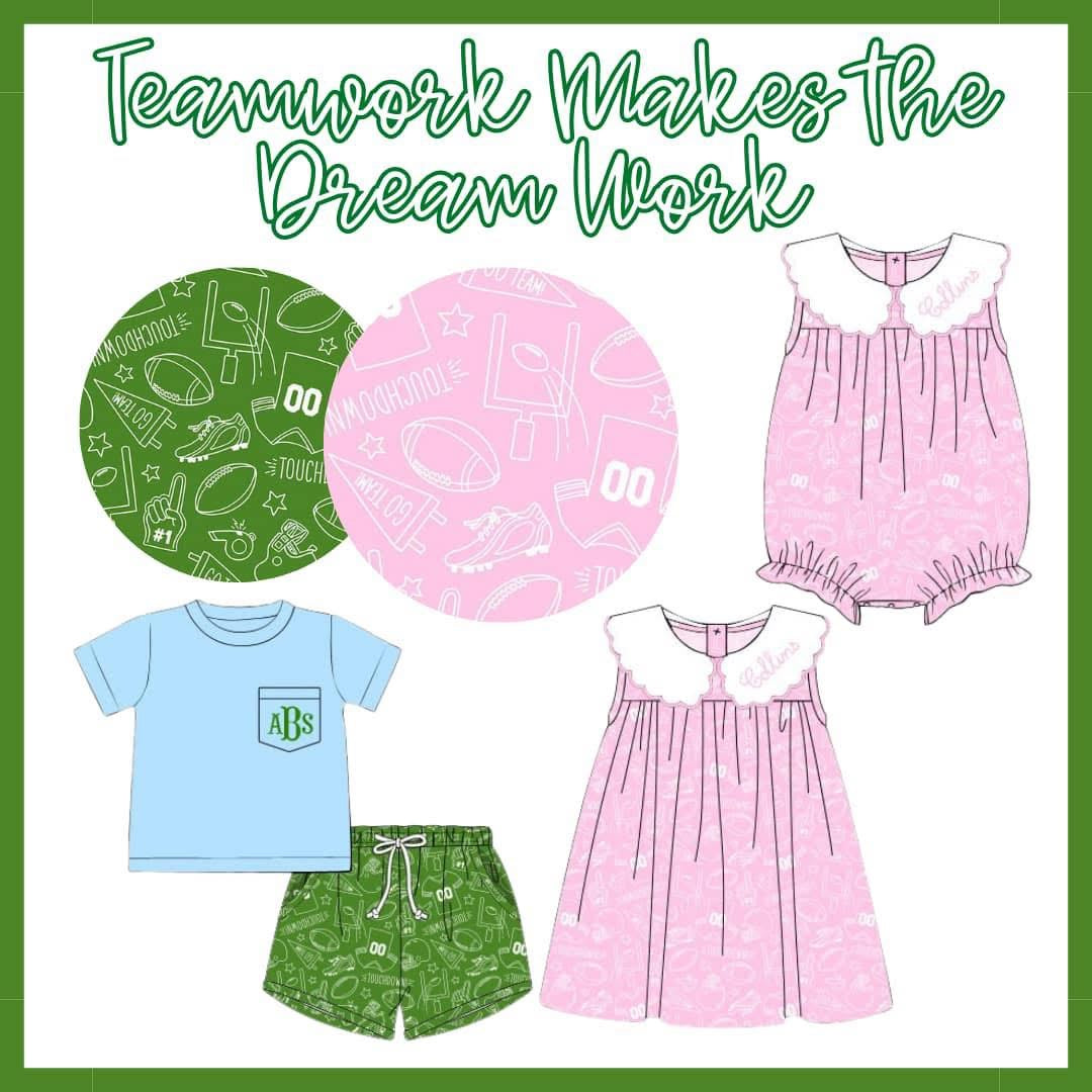 Teamwork Makes The Dreamwork Collection - eta Late August to Mag Blue ...